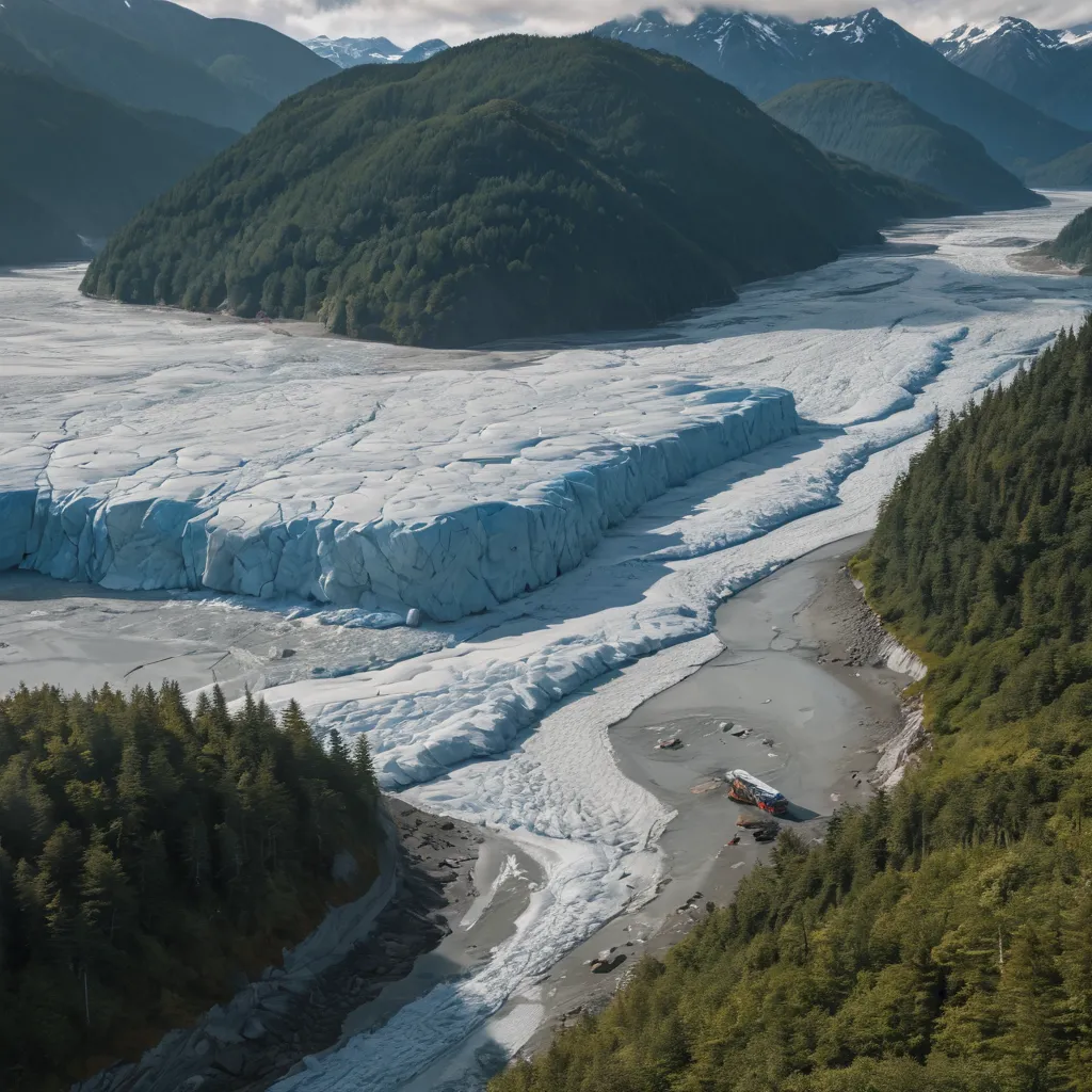 Exploring Mendenhall Glacier: A Bus Journey from Juneau