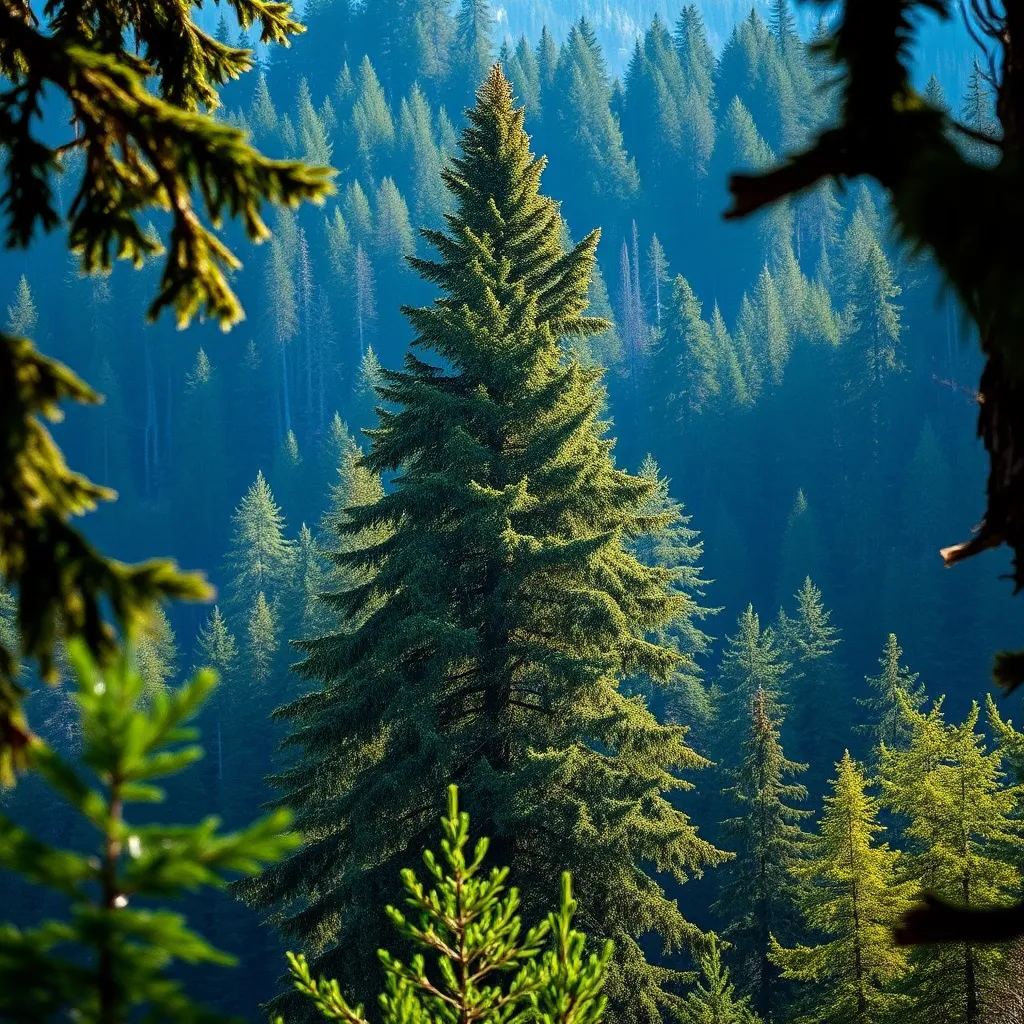 The Majestic Trees of the Pacific Northwest