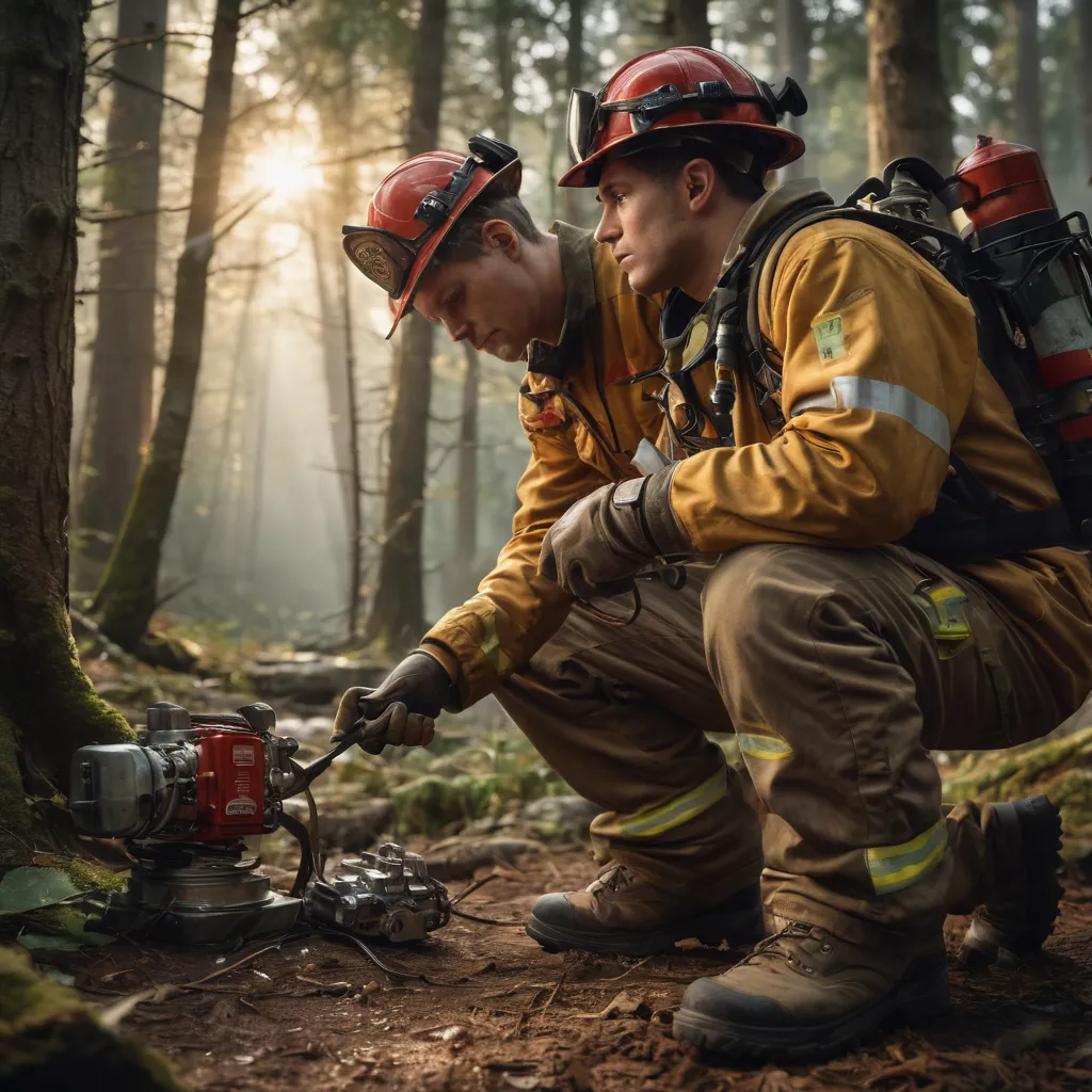 Firefighter Mechanics and Woodland Stewardship