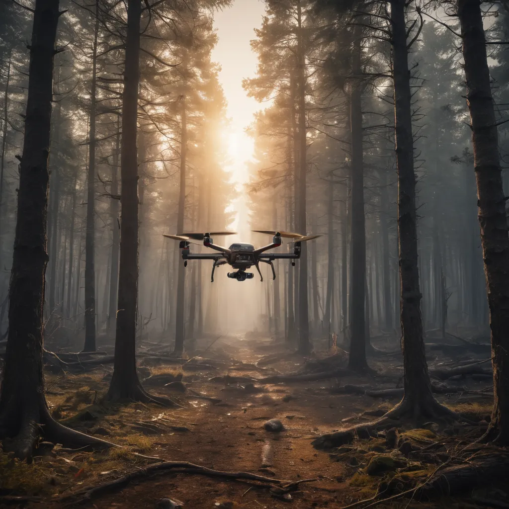 UAS Firefighting: Transforming Woodland Protection