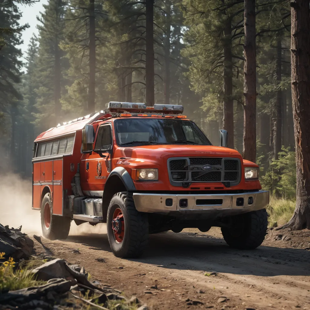 Exploring Wildland Fire Trucks in Forest Management