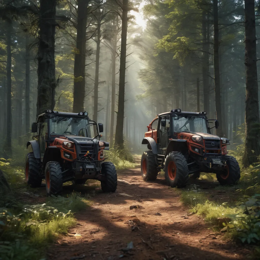 The Role of 50 Inch Side by Sides in Woodland Conservation